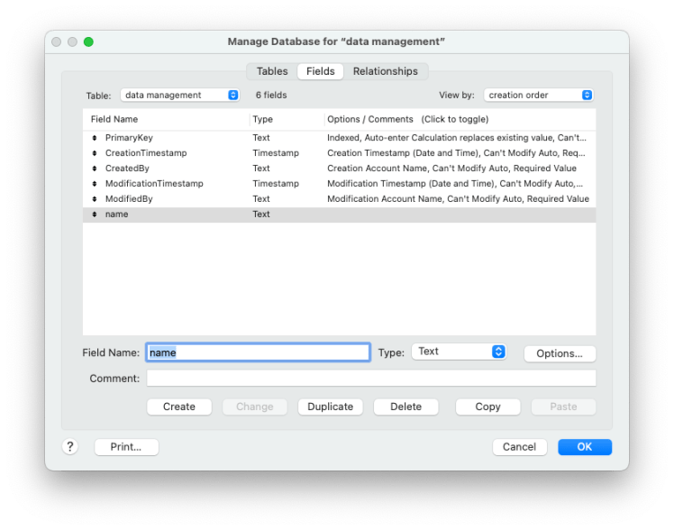 Creating a database fast and easy with FileMaker Pro – Rubber Boots Data